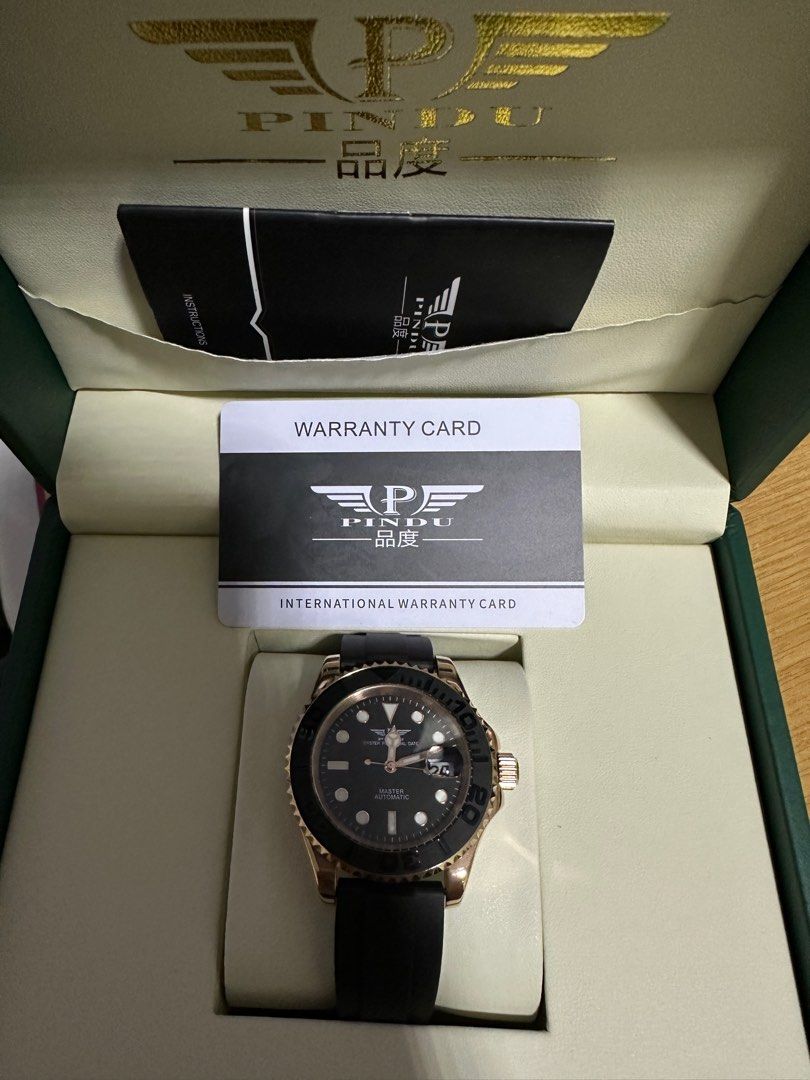 PINDU Submariner (Automatic Watch), Luxury, Watches on Carousell