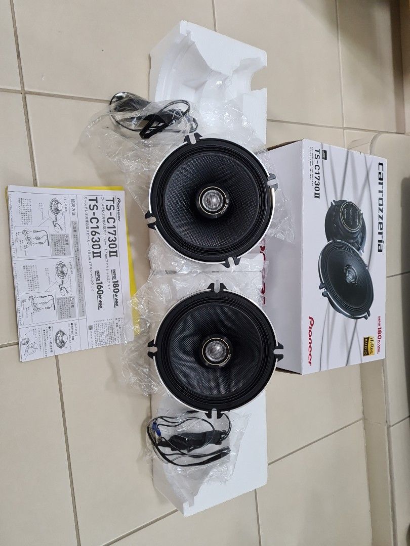 New Year Eve Sale till 1 Jan 2024!!! Pioneer Carrozzeria TS-C1730II 17cm speakers (similar to TS ...