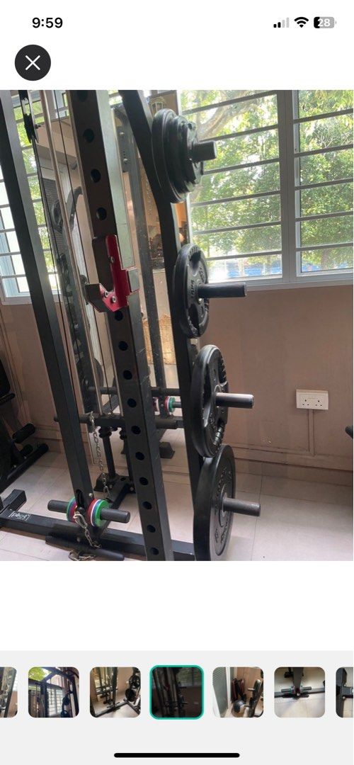 Pivot home gym, Sports Equipment, Exercise & Fitness, Weights ...