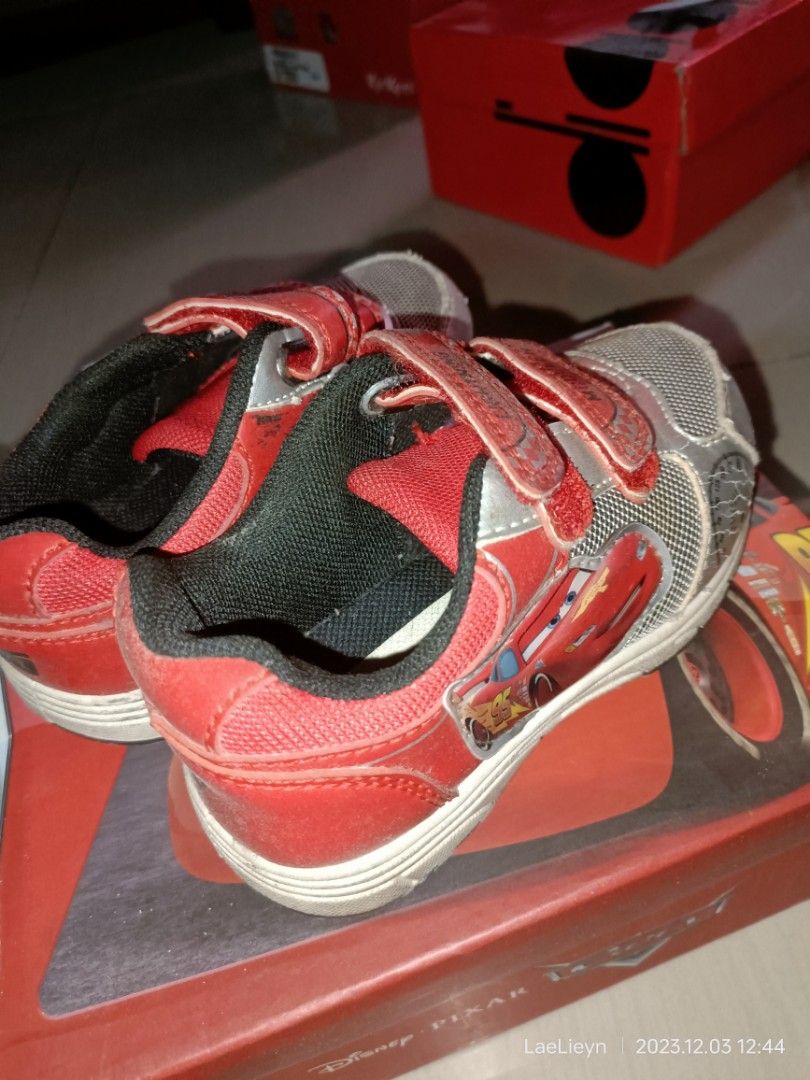 Pixar Cars Shoes, Babies & Kids, Babies & Kids Fashion on Carousell
