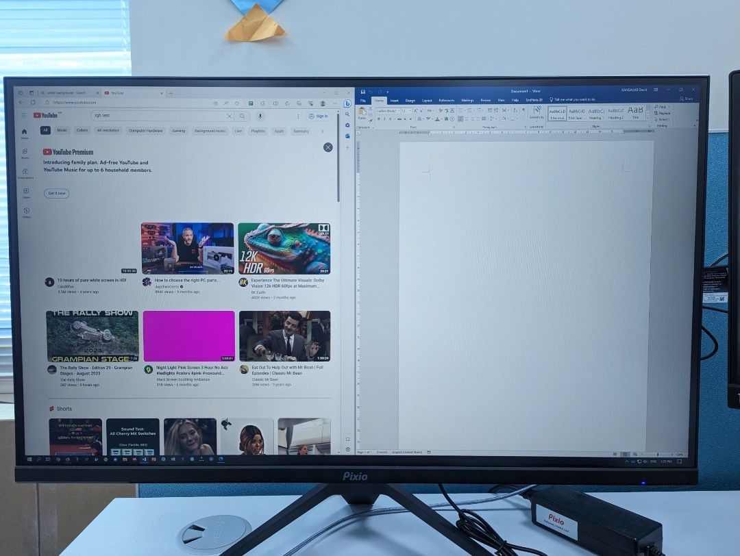 Pixio PX274P 2K 27 inch gaming monitor (75hz) with metal stand, 電腦＆科技 ...