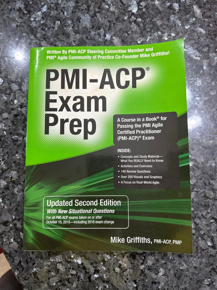 PMI Agile certified practioner exam book, Hobbies & Toys, Books ...