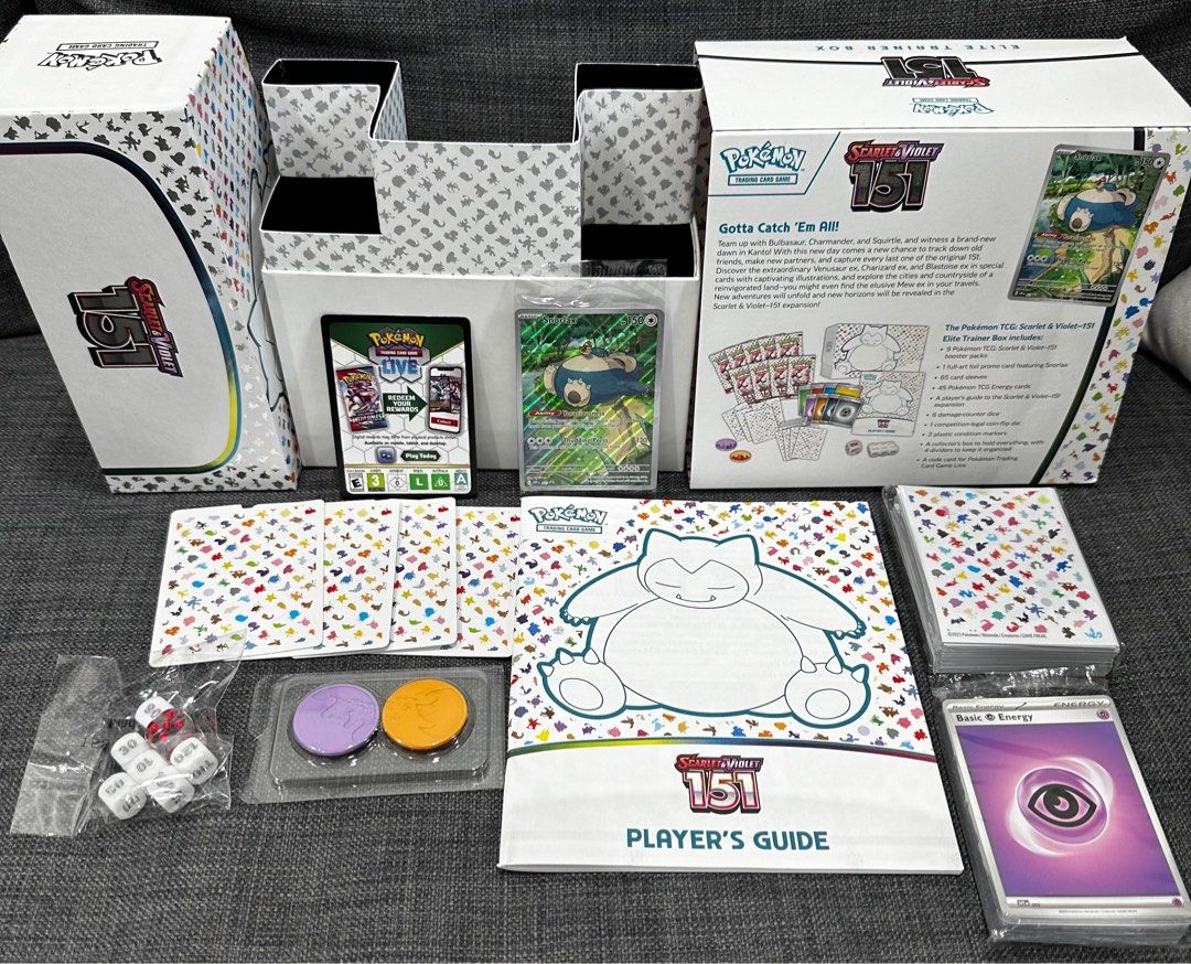 Pokemon 151 ETB (Without Packs), Hobbies & Toys, Toys & Games on Carousell