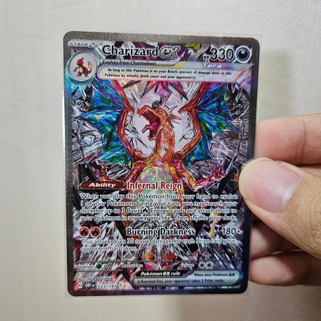 Pokemon | TCG | Charizard robf 223/197 ex, Hobbies & Toys, Toys & Games ...