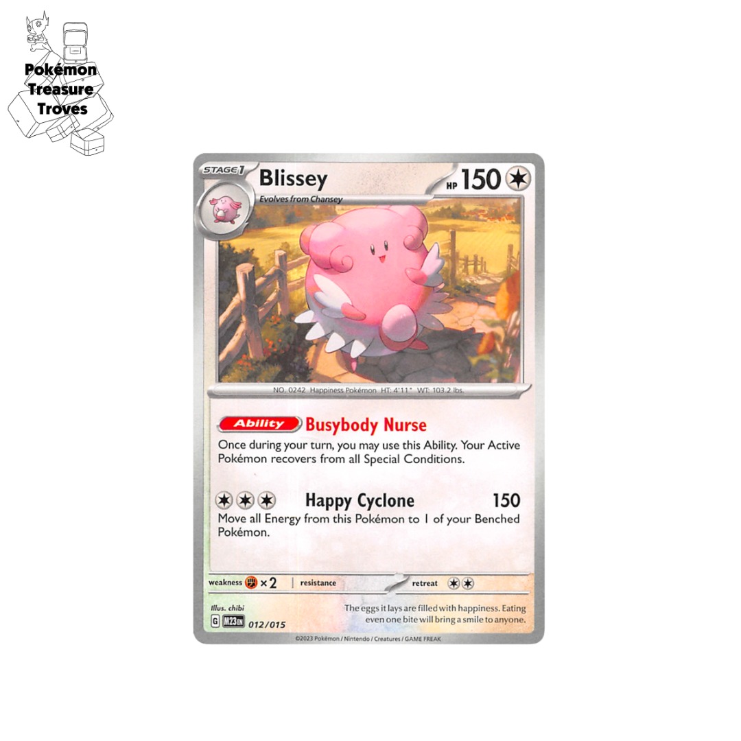 Pokemon McDonald's Match Battle 2023 Blissey Card, Hobbies & Toys, Toys ...