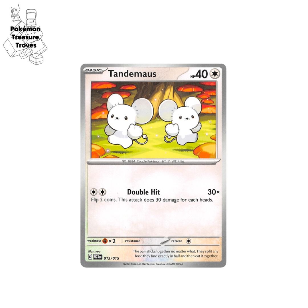 Pokemon McDonald's Match Battle 2023 Tandemaus Card $0.50, Hobbies ...