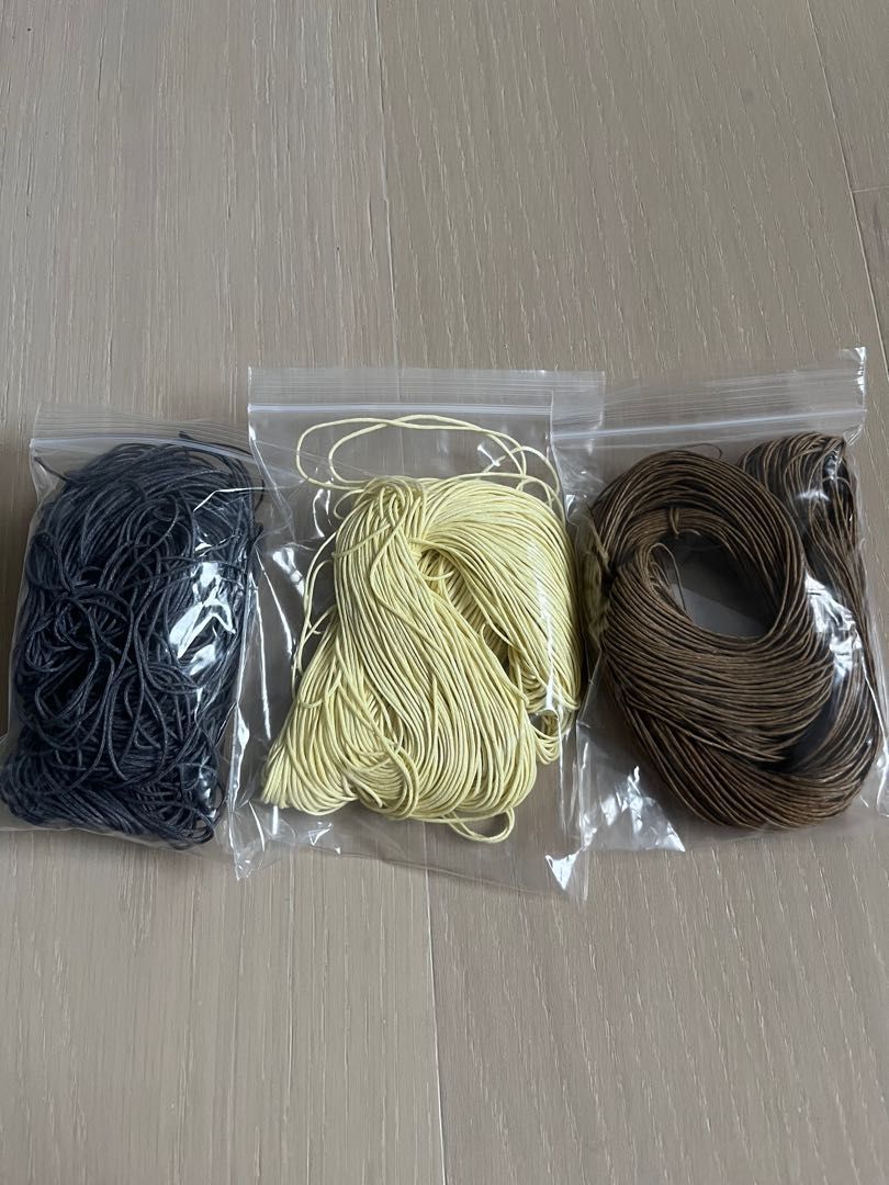 polyester cord wax wire, Hobbies & Toys, Stationery & Craft, Craft ...