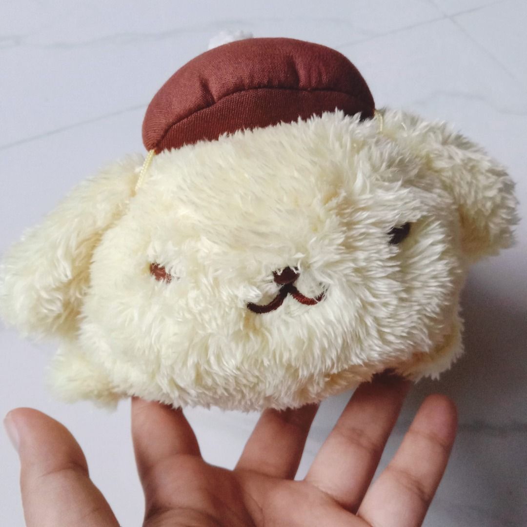 Pompompurin Sleeping Plush with Removable Hat, Hobbies & Toys, Toys ...