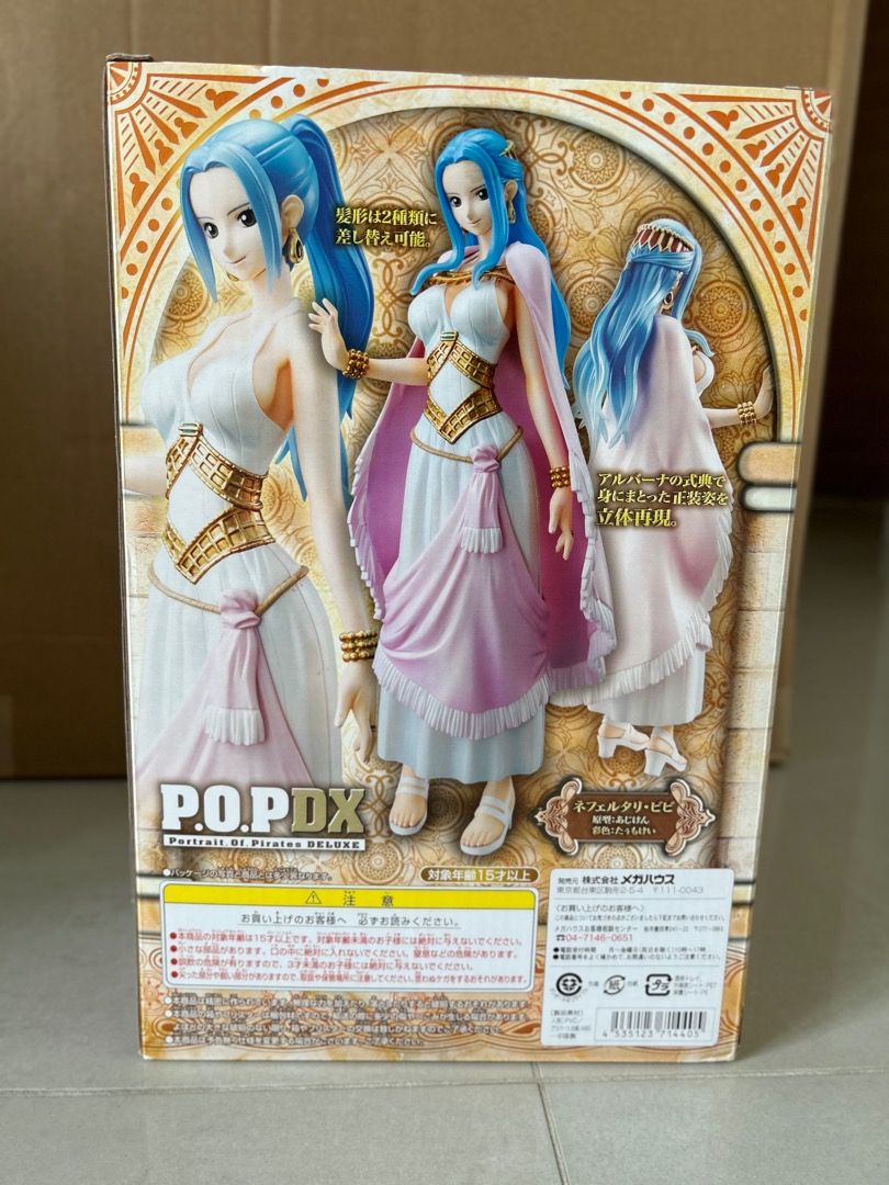 POP One Piece Vivi Nefertari Figurine (MISB), Hobbies & Toys ...