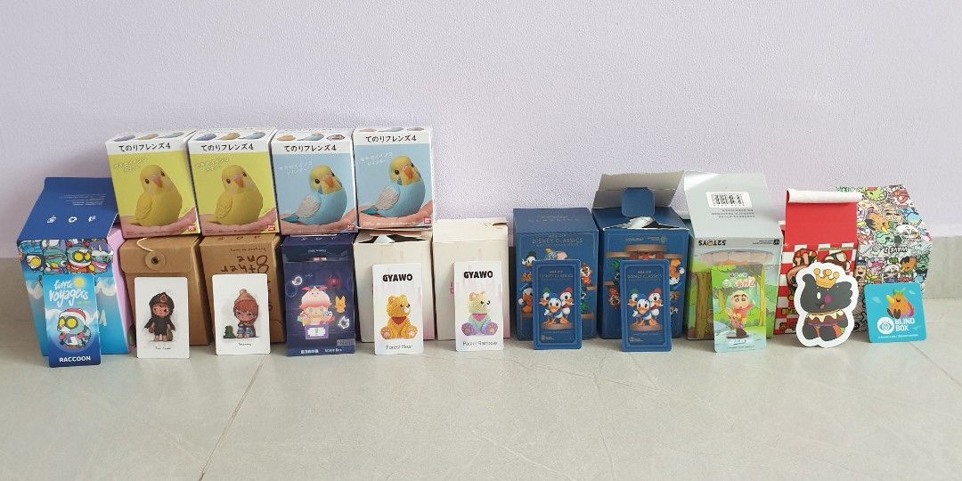 Popmart Blindbox 52toys Hirono Dimoo Scare box Halloween Instinctoy ...