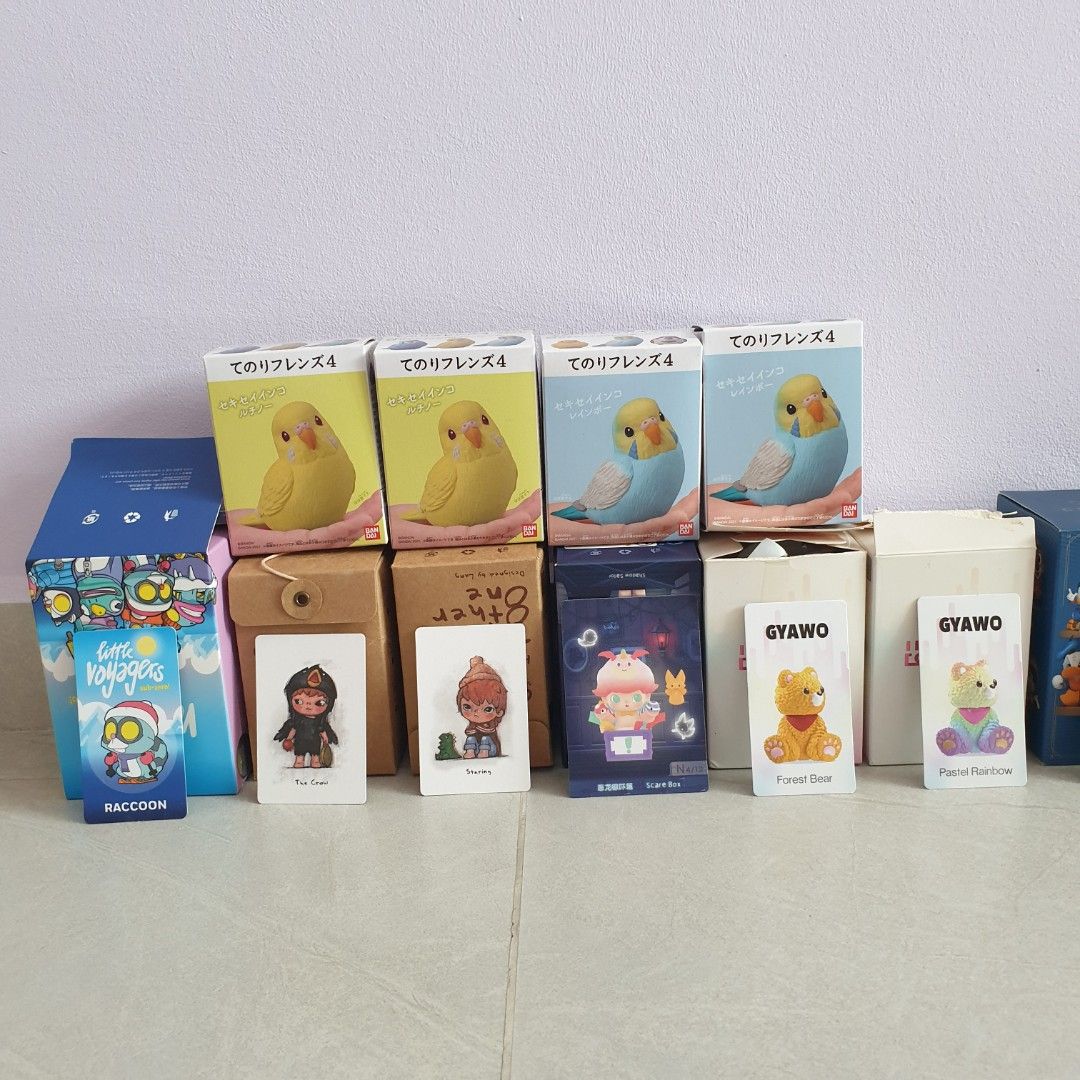 Popmart Blindbox 52toys Hirono Dimoo Scare box Halloween Instinctoy ...