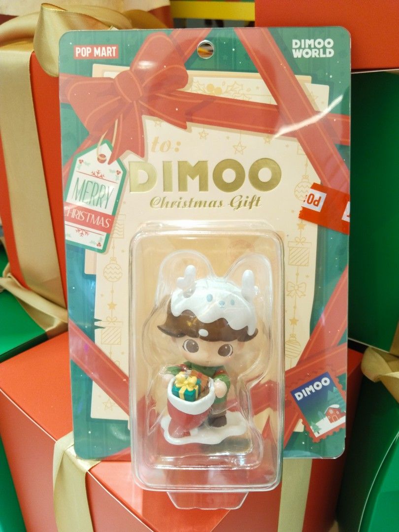 Popmart Dimoo Christmas Gift Blister Pack, Hobbies & Toys, Toys & Games ...