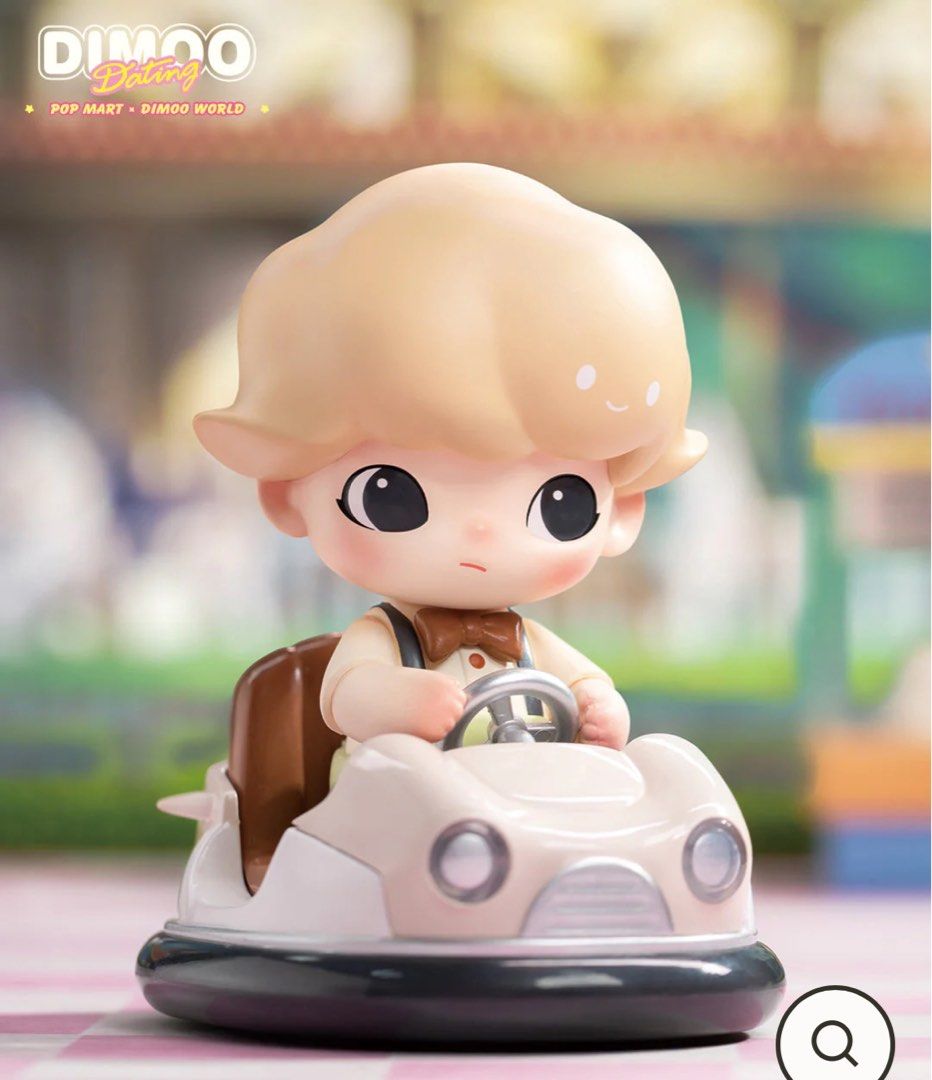 Popmart Dimoo Dating Bumper Car, Hobbies & Toys, Toys & Games on Carousell