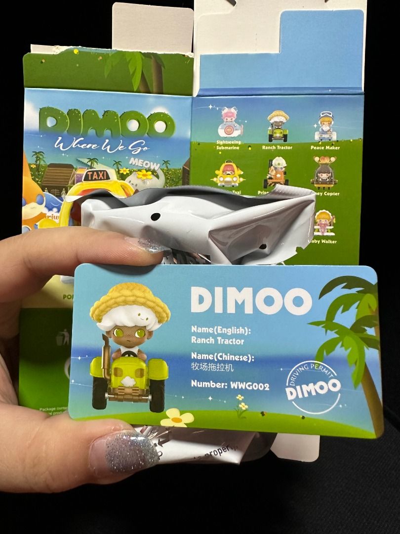 POPMART Dimoo Where We Go, Hobbies & Toys, Toys & Games on Carousell