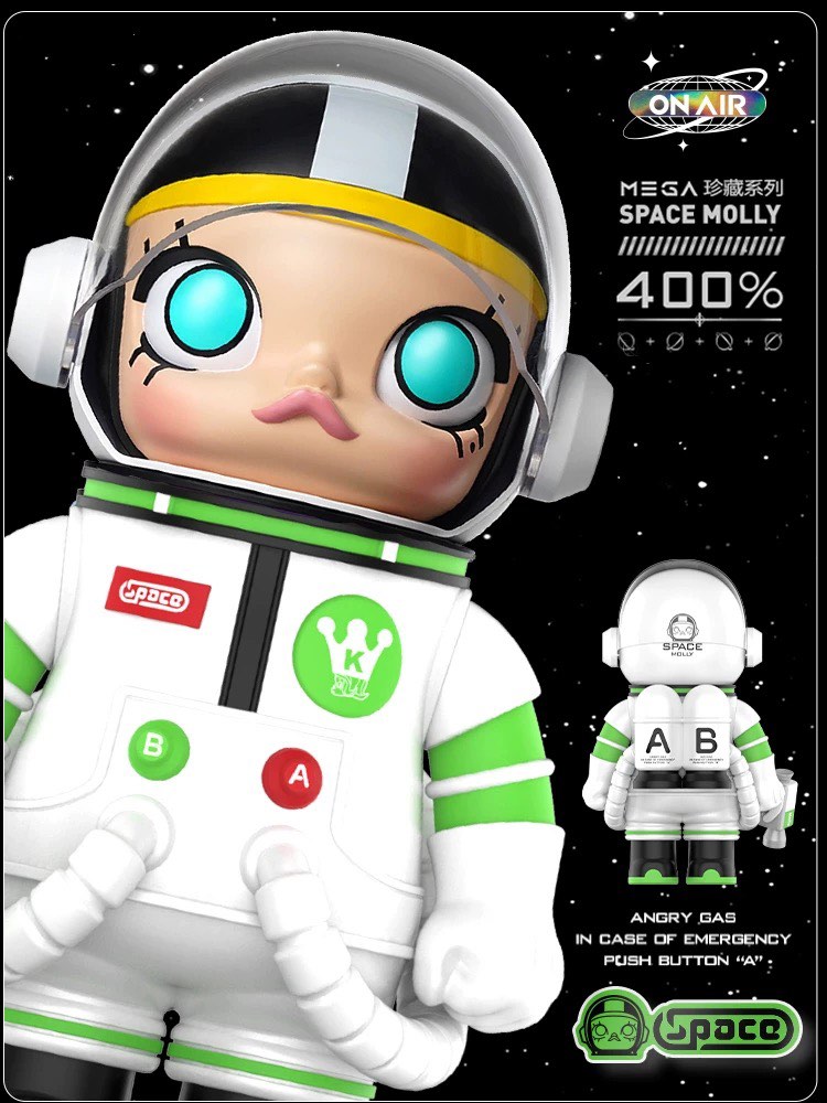 POPMART Mega 400%Space Molly, Hobbies & Toys, Toys & Games on Carousell
