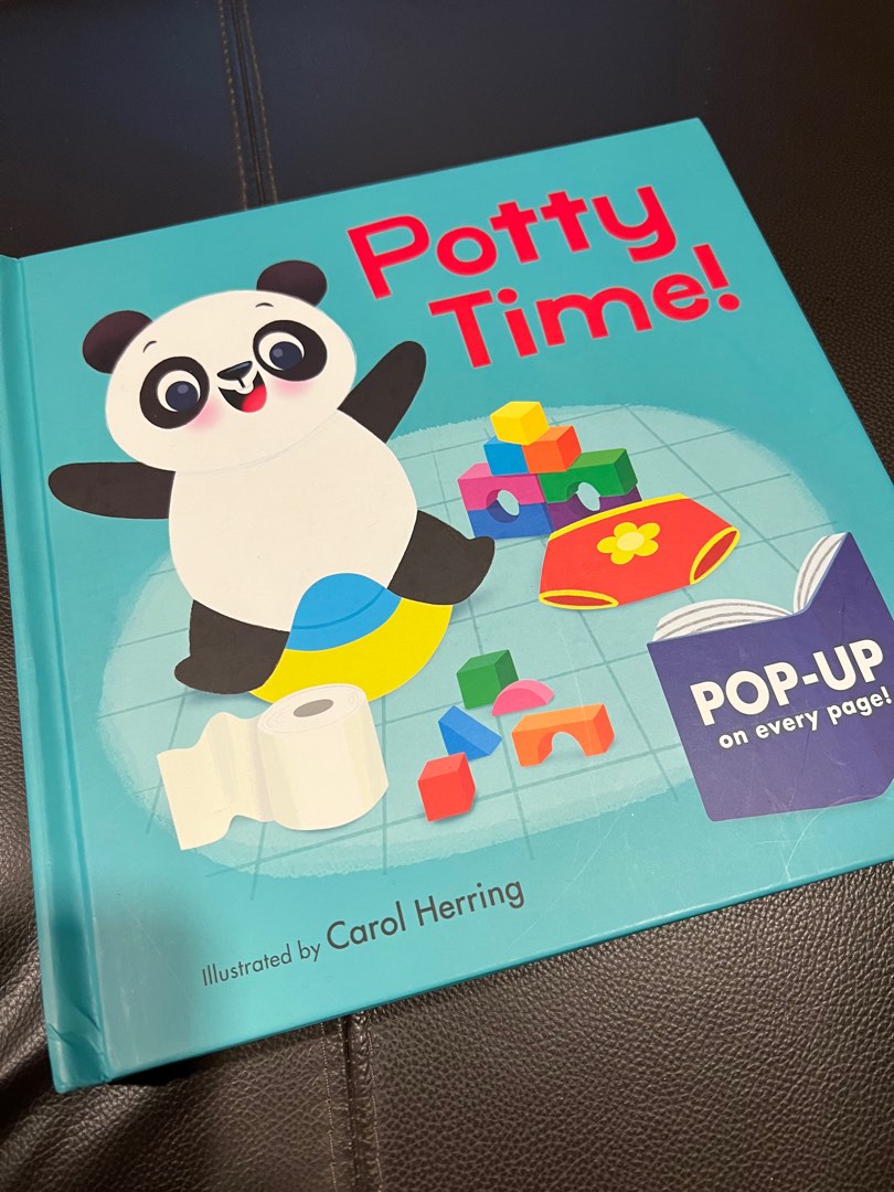 Potty time book, Hobbies & Toys, Books & Magazines, Children's Books on Carousell