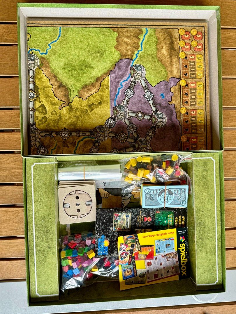 Power Grid Board Game Hobbies And Toys Toys And Games On Carousell