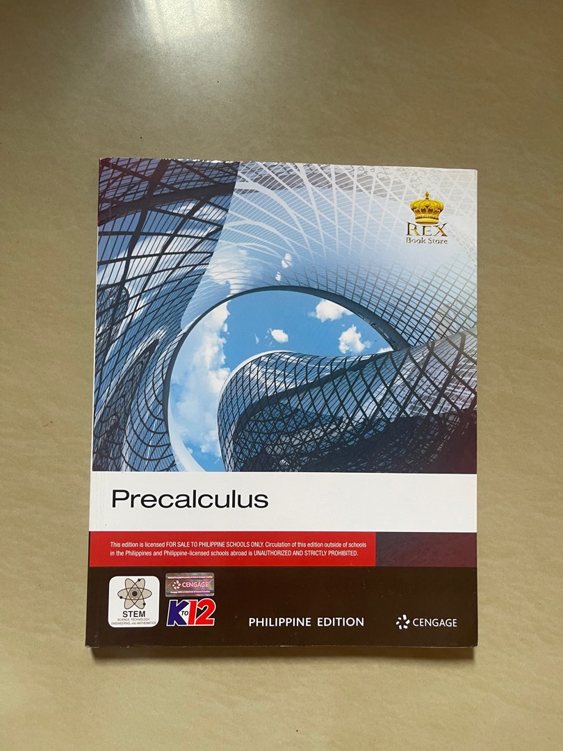 PRE CALCULUS BOOK, Hobbies & Toys, Books & Magazines, Textbooks on ...