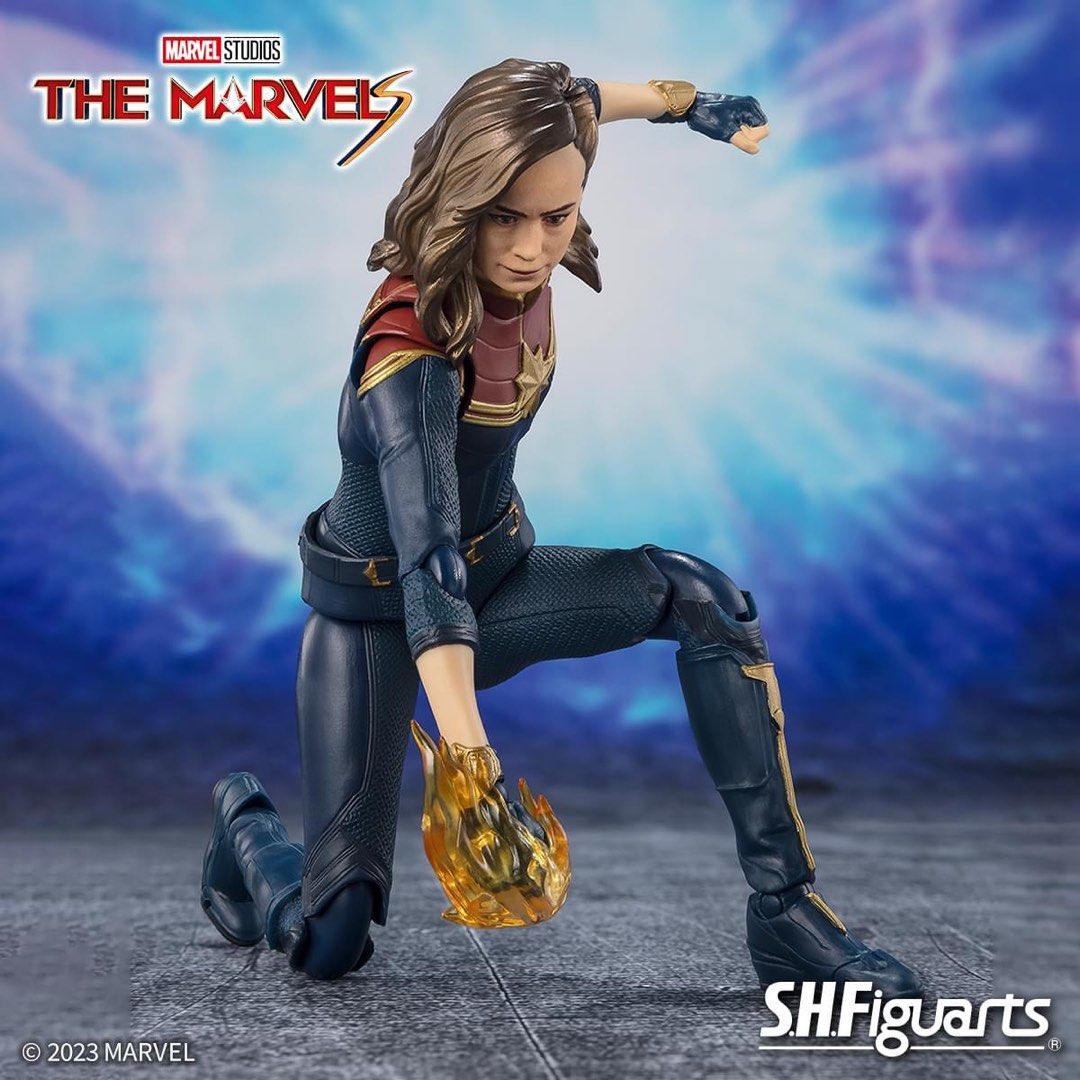 Pre Order SHF The Marvels - Captain Marvel, Hobbies & Toys, Toys ...
