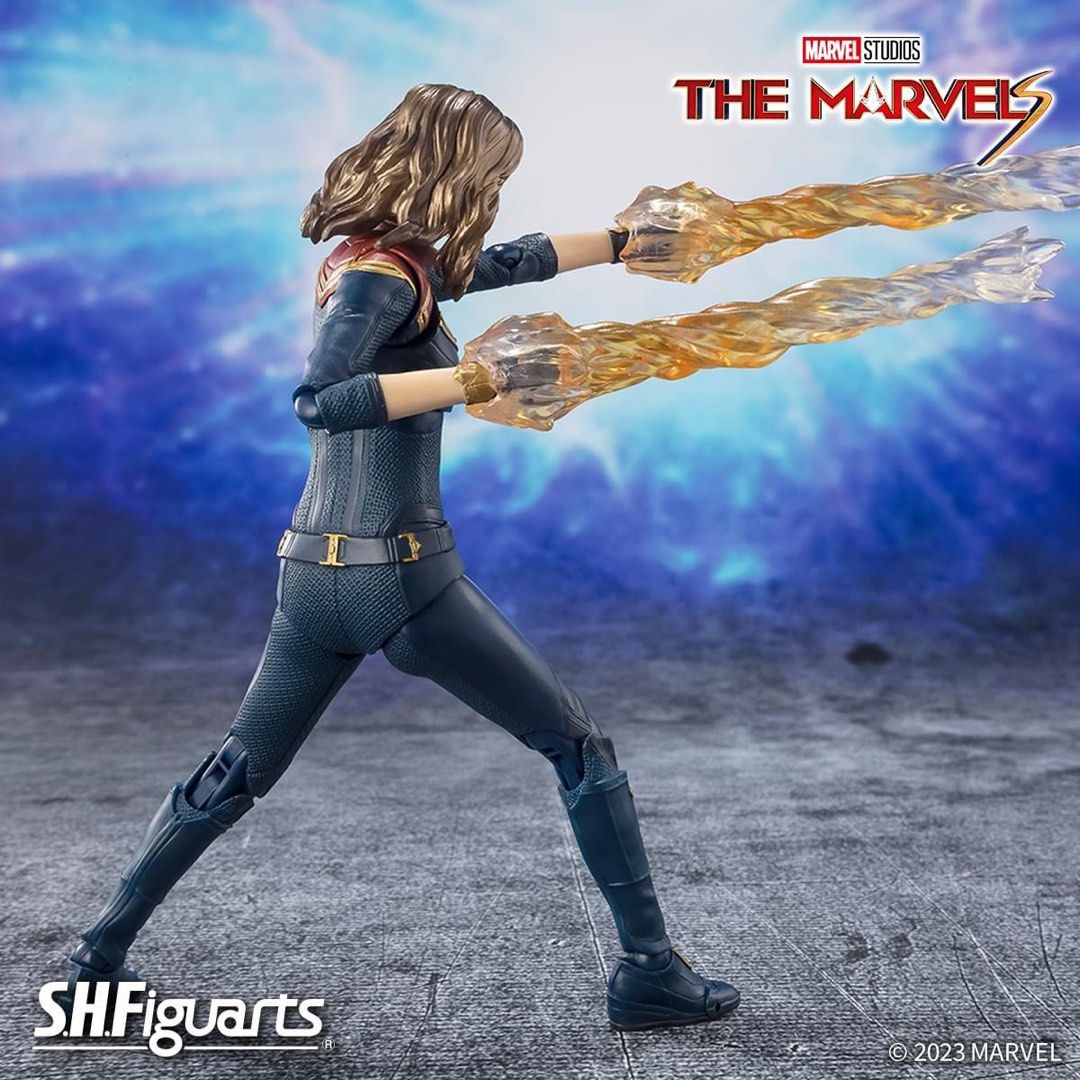 Pre Order SHF The Marvels - Captain Marvel, Hobbies & Toys, Toys ...