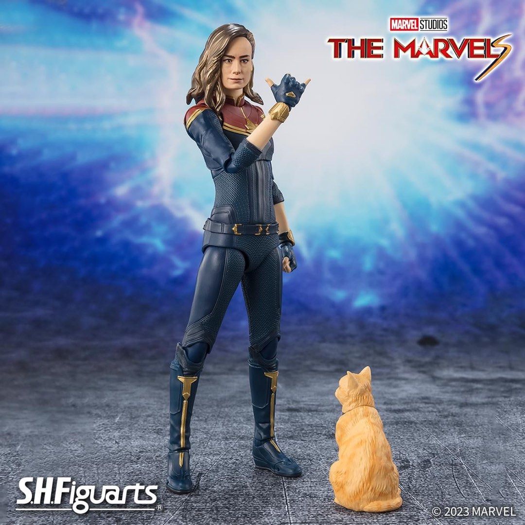 Pre Order SHF The Marvels - Captain Marvel, Hobbies & Toys, Toys ...