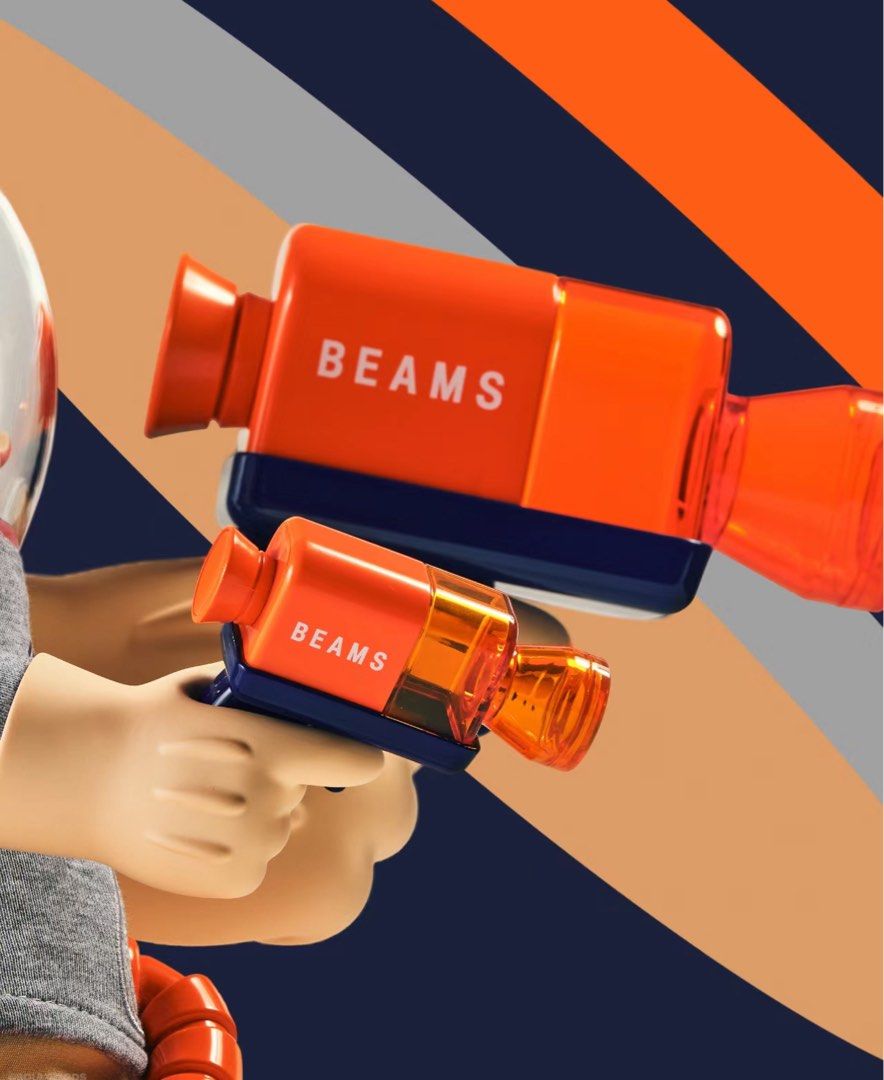 [Pre-Order] Pop Mart Space Molly x BEAMS Japan 400%/1000%, Hobbies ...