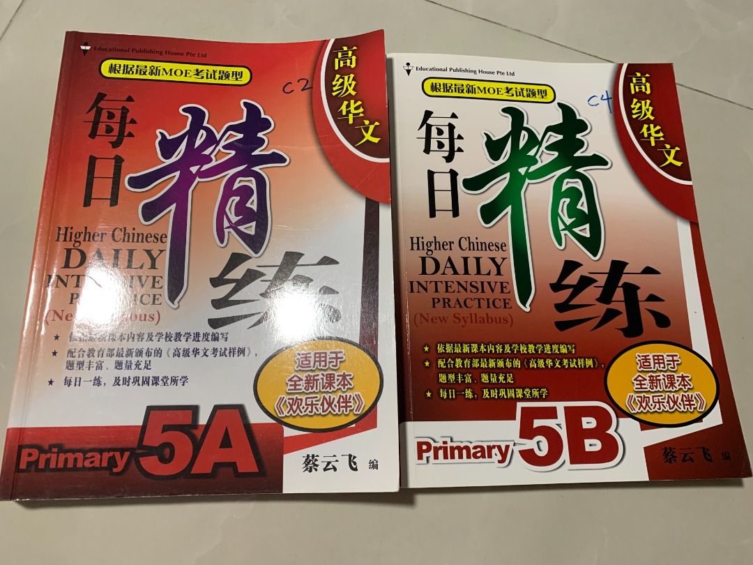 Primary 5 Higher Chinese Daily Intensive Practice, Hobbies & Toys ...
