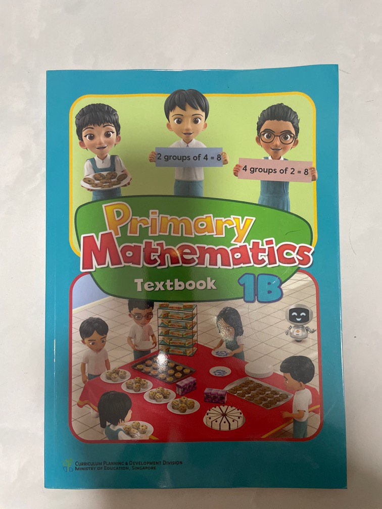 Primary Mathematics Textbook 1B, Hobbies & Toys, Books & Magazines ...