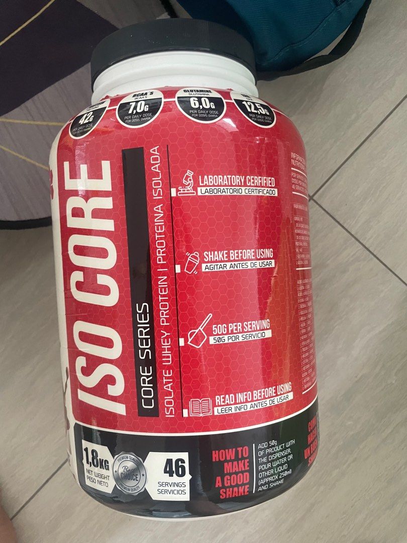 PRO CELl ISO Core protein, Sports Equipment, Exercise & Fitness, Toning ...