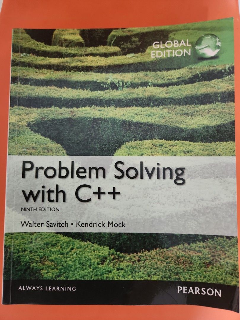 Problem solving with c++, Hobbies & Toys, Books & Magazines, Textbooks ...