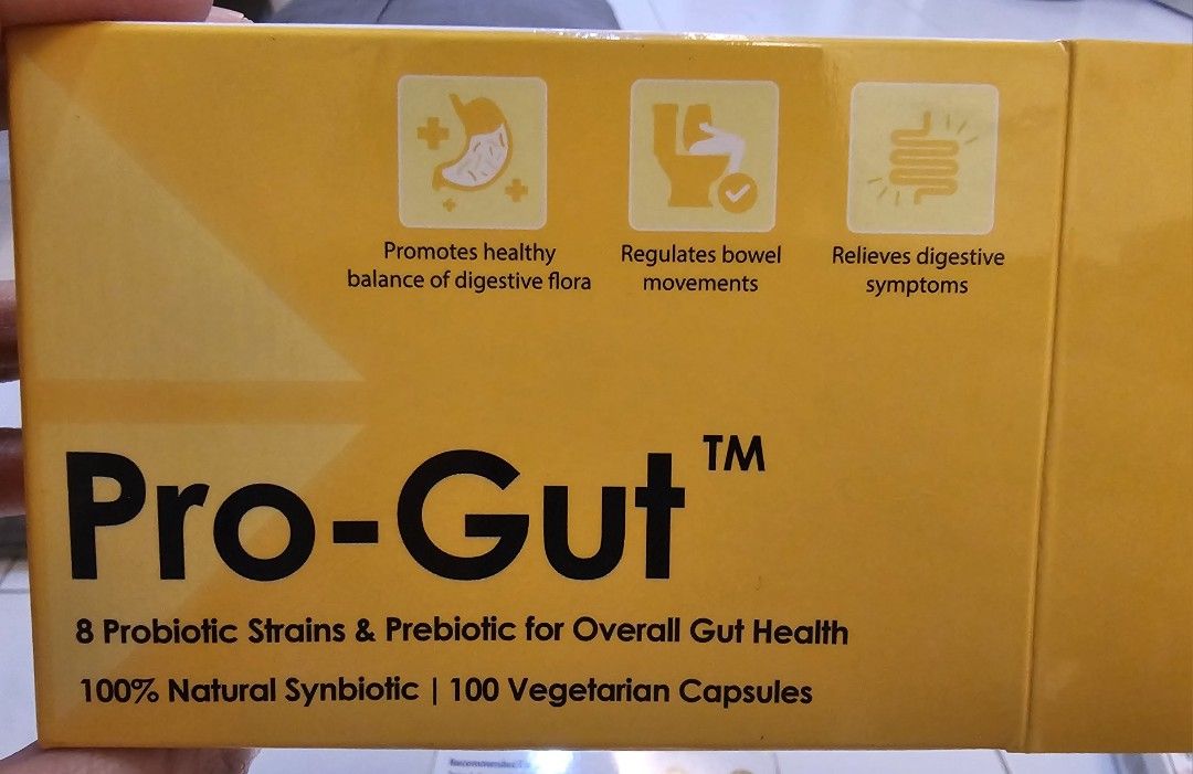 Pro-Gut Capsule Probiotics Supplements, Health & Nutrition, Health ...