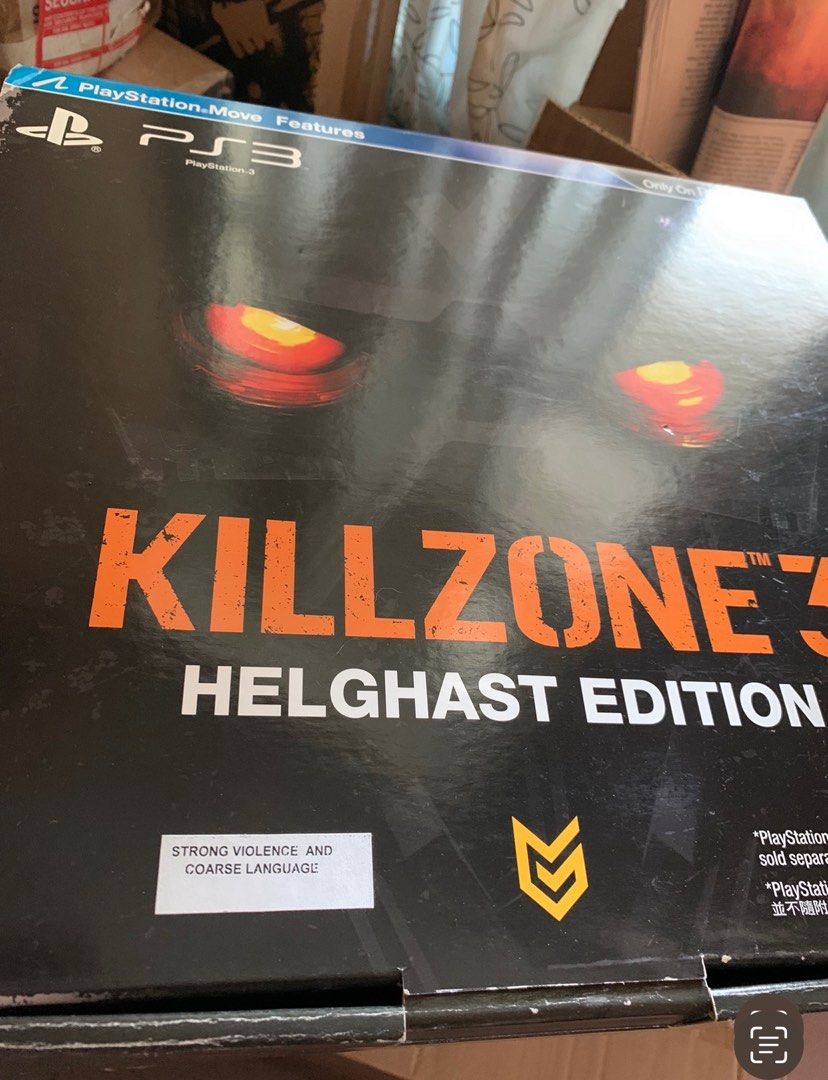 PS3 Kill Zone 3 Hell Ghast Edition Games Figurine, Video Gaming, Video ...