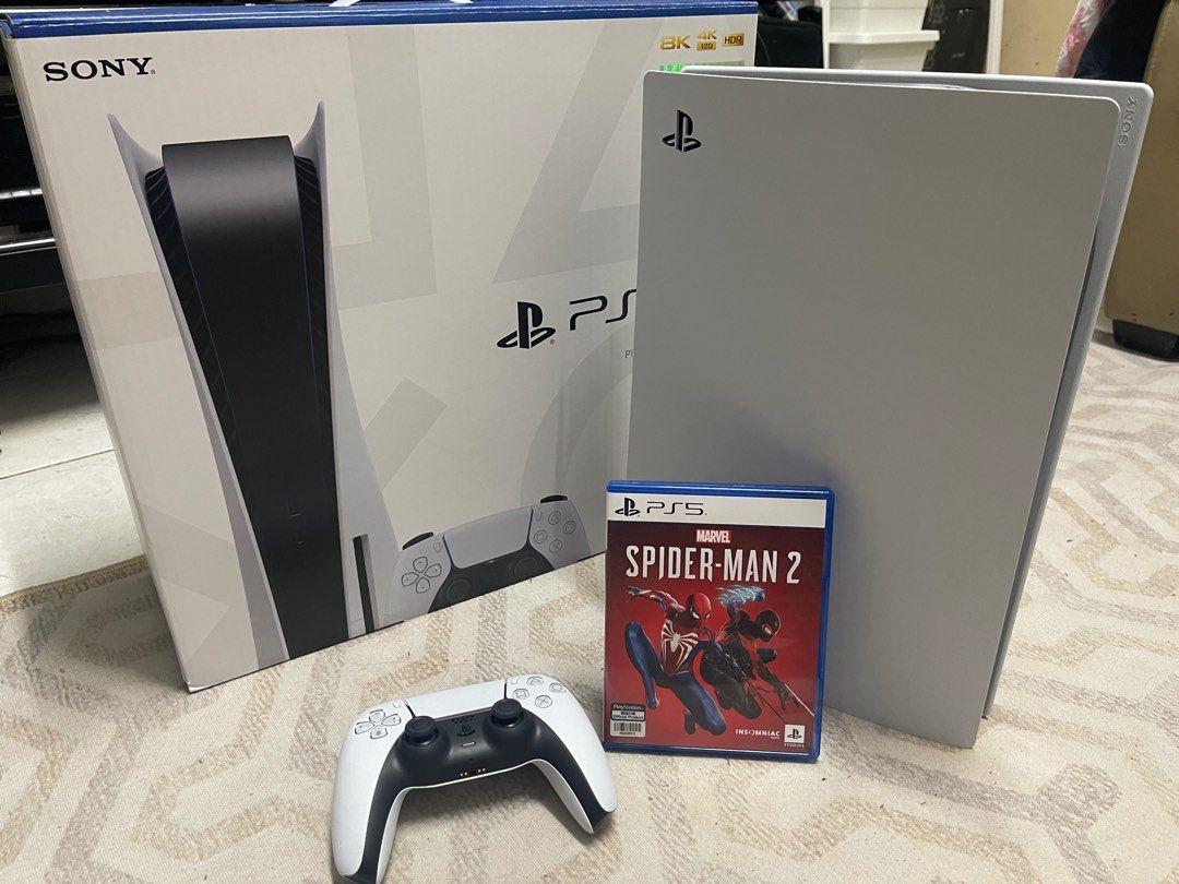 PS5 Disk Edition (Without game), Video Gaming, Video Game Consoles ...