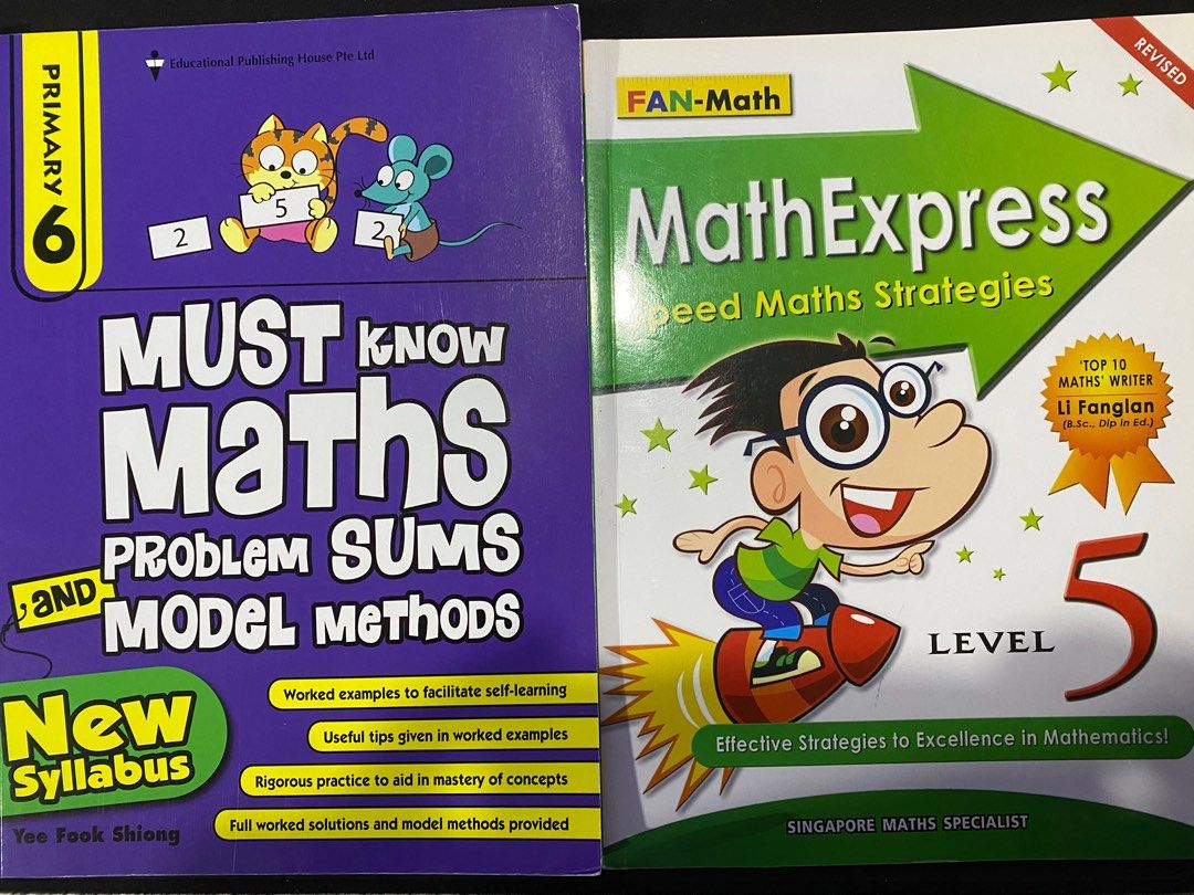 PSLE MATHS Assessment Books, Hobbies & Toys, Books & Magazines ...