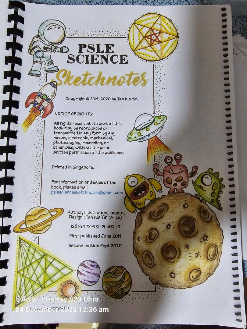 PSLE Science Sketchnotes (2nd Edition 2020), Hobbies & Toys, Books ...