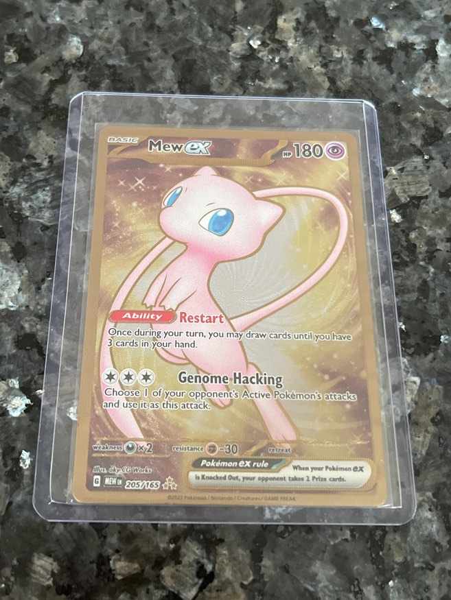 PTCG TCG Pokemon Card UPC Ultra Premium Collection Metal Mew EX Gold ...