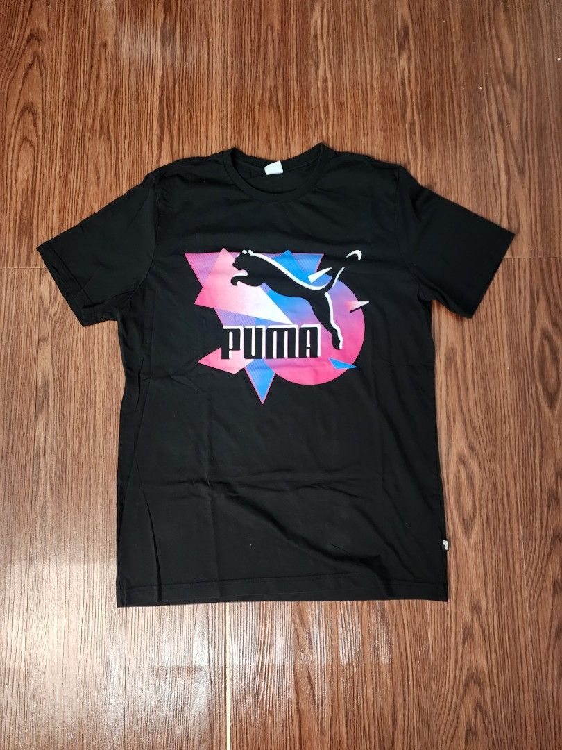 Puma 90s Logo Tee Re-issue, Men's Fashion, Tops & Sets, Tshirts & Polo ...
