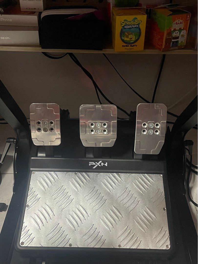 Pxn V10 Steering wheel simulator with custom wheel and mount stand ...