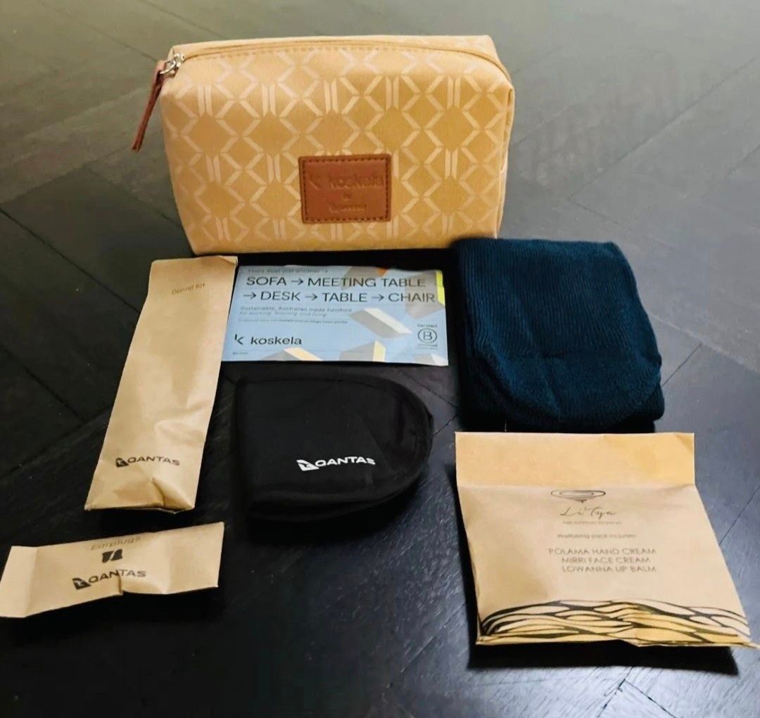QANTAS International Business Amenity Kit (1 no. koskela x Qantas ...