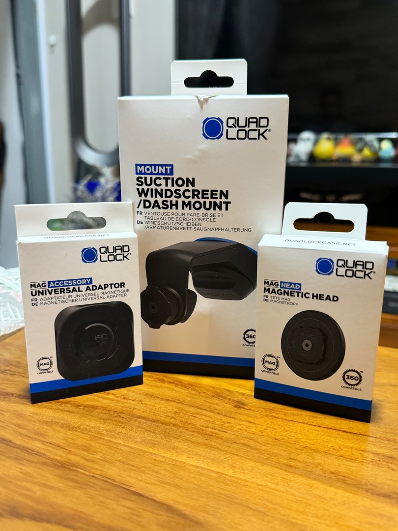 Quad Lock Car Mounts and Mag Adaptors, Mobile Phones & Gadgets, Mobile ...