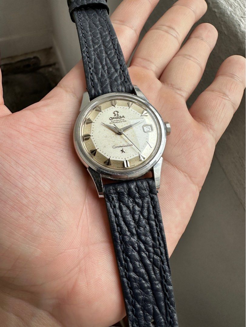 RARE! Omega Constellation Pie Pan Arrow Head dial- Ref 14393-9 SC ...
