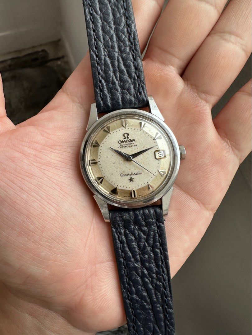 RARE! Omega Constellation Pie Pan Arrow Head dial- Ref 14393-9 SC ...