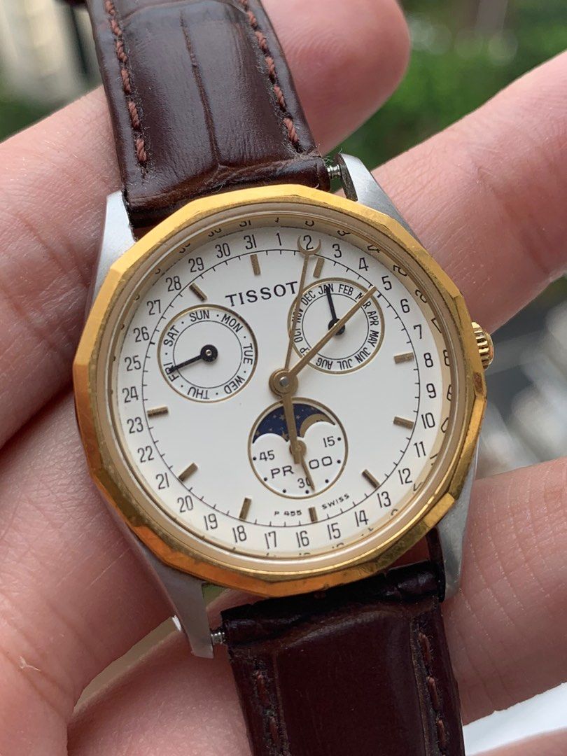 (Rare) Tissot PR100 ladies triple day date moon phase, Women's Fashion ...