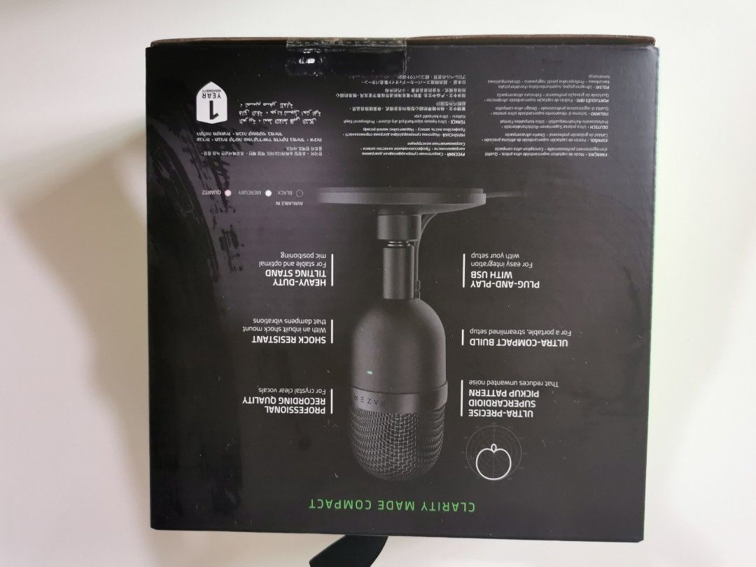 Razer seiren mini microphone, Audio, Microphones on Carousell
