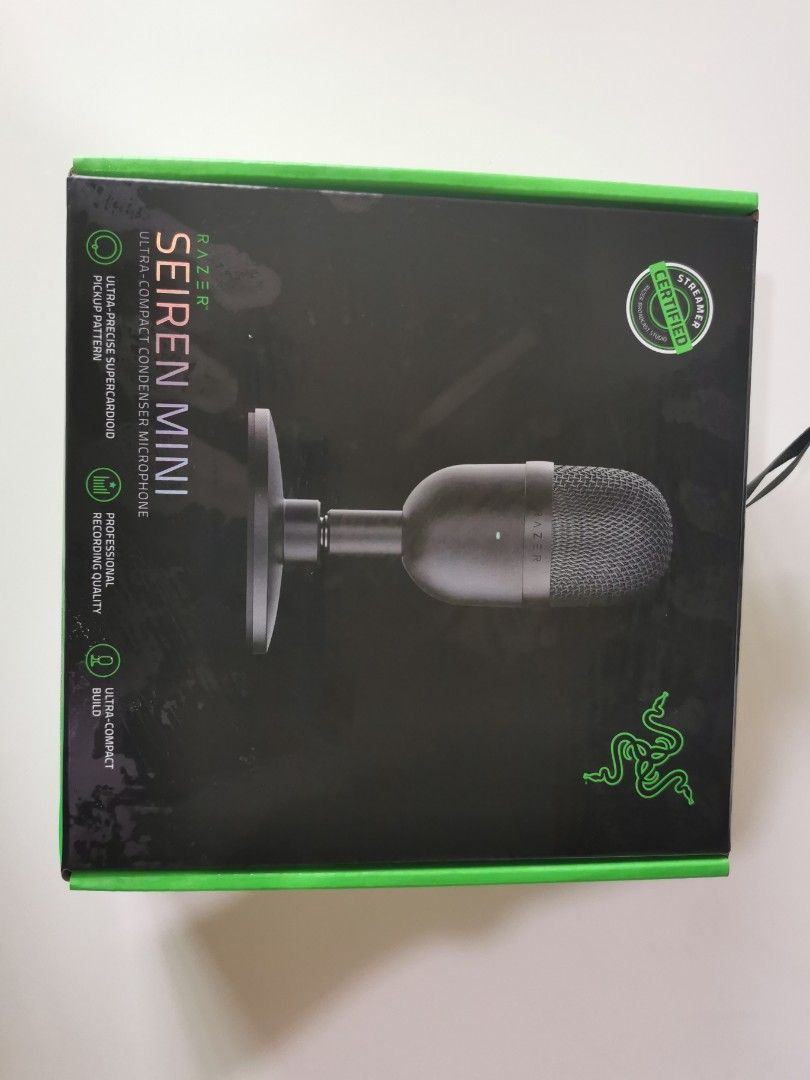 Razer seiren mini microphone, Audio, Microphones on Carousell