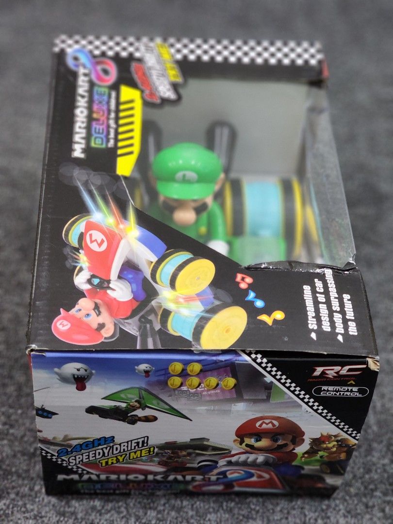 RC Car: Super Mario and Luigi, Hobbies & Toys, Toys & Games on Carousell