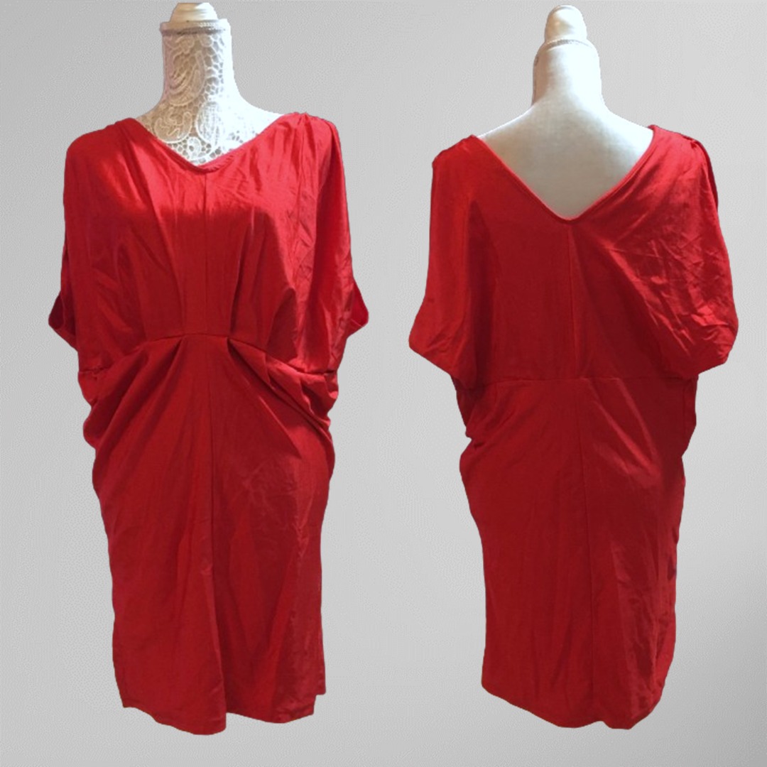 TS Three Seasons Red Dress Christmas , Women's Fashion, Dresses & Sets ...