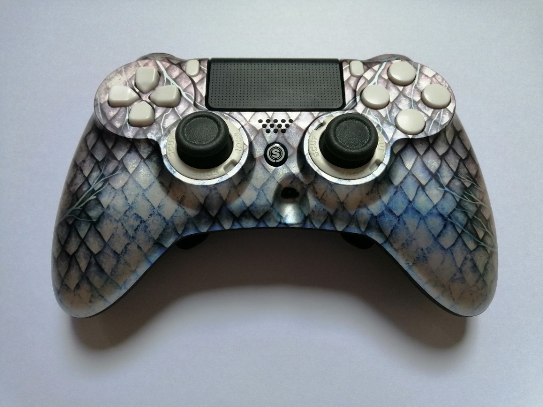 Refurbished Scuf Impact Controller For PC & PS4 - Blue Dragon, Video ...