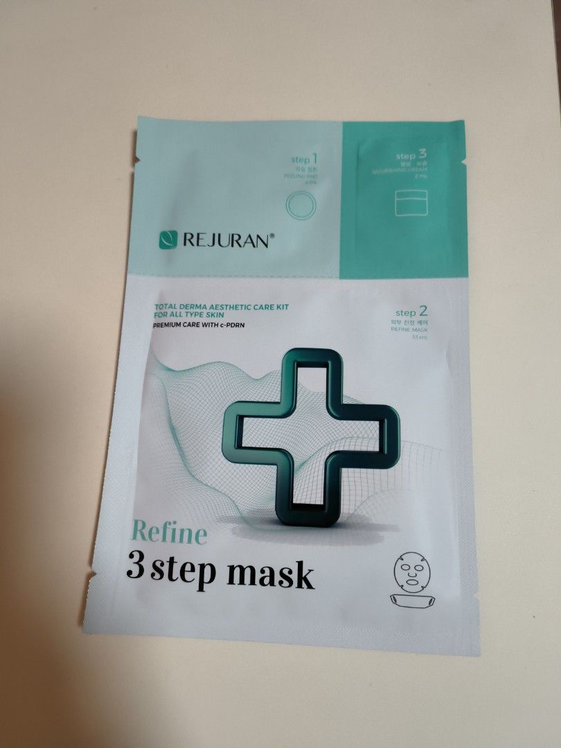Rejuran 3 Step Masks, Beauty & Personal Care, Face, Face Care on Carousell