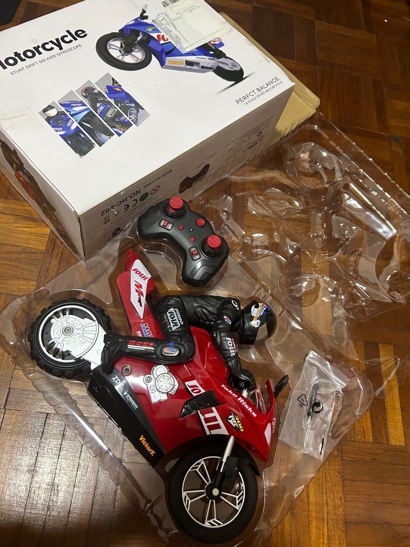 REMOTE CONTROL MOTORBIKE SELF BALANCED STUNT DRIFT, Hobbies & Toys ...